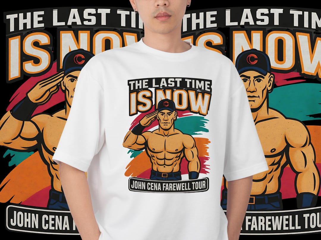 John Cena Farewell Tour | SVG & PNG T-shirt | Wrestling Wall Art ...