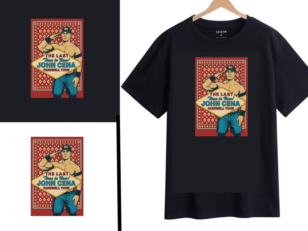 Buy John Cena Farewell Tour PNG SVG | WWE Legend Retro Clipart | the ...