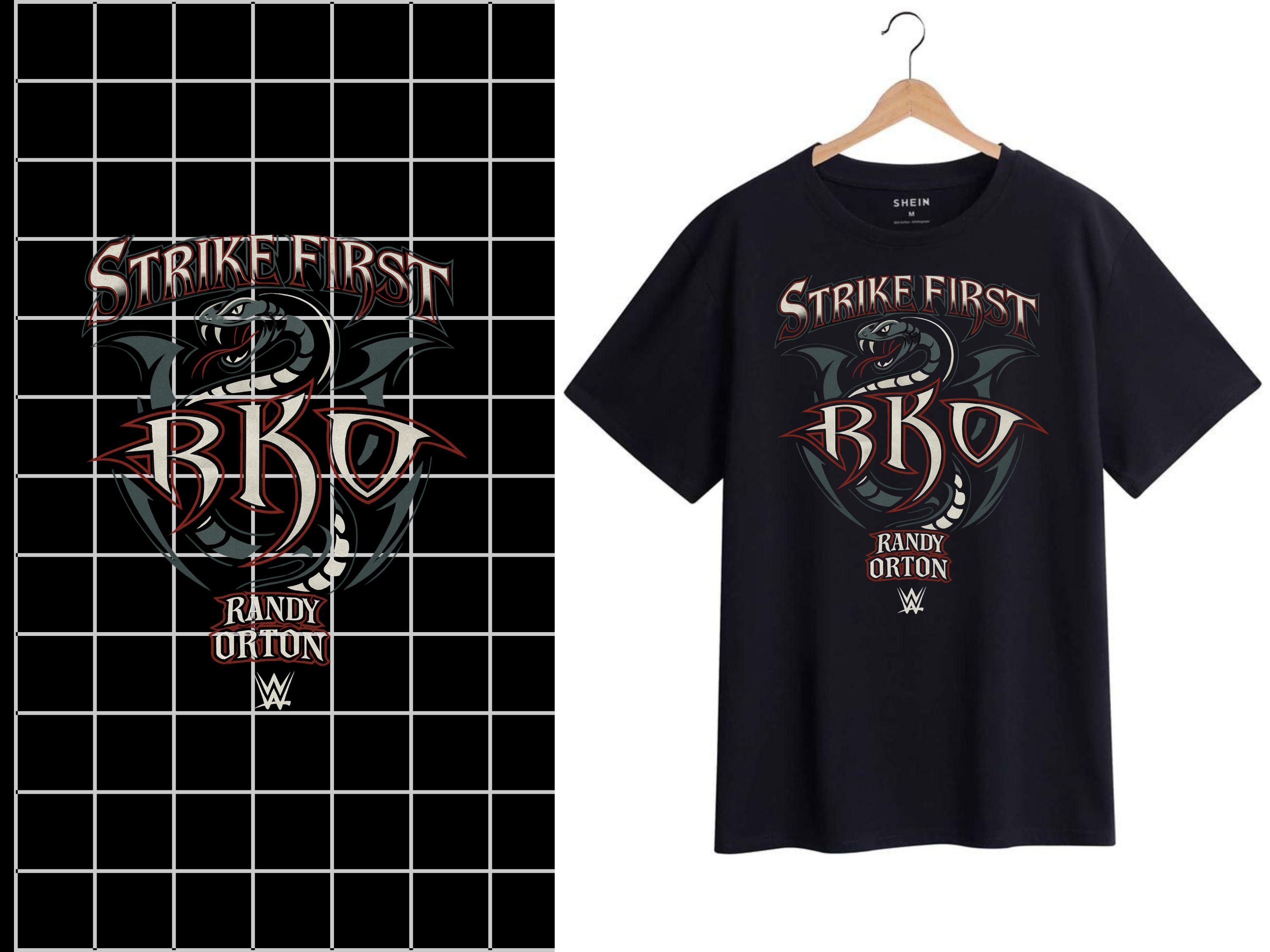 Randy Orton RKO Logo PNG SVG | Strike First Viper Wrestling Clipart ...