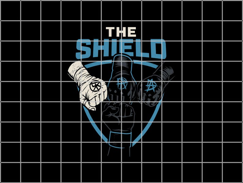 The Shield WWE Faction SVG PNG | Three Brotherhood Digital Design for ...