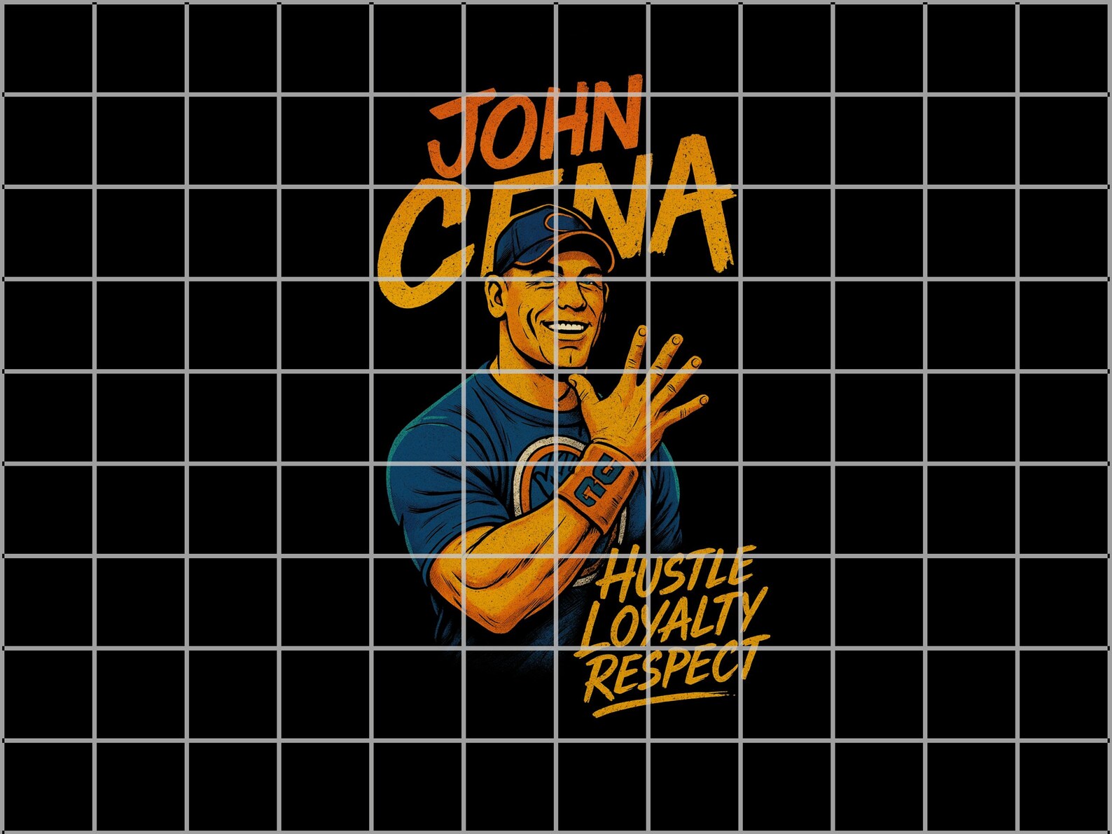 John Cena SVG PNG | WWE Hustle Loyalty Respect Digital Download ...