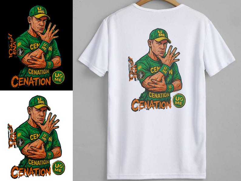 John Cena Svg | Cenation You Can’t See Me PNG | WWE Sublimation Design ...