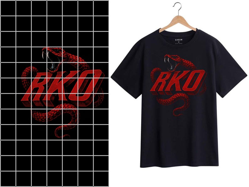 RKO Viper SVG PNG | Randy Orton Wrestling Logo Design | Wwe Snake Strike Clipart for Cricut ...