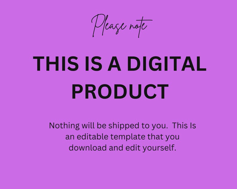 EDITABLE Baccalaureate, Graduation Ceremony Program Template, Middle ...