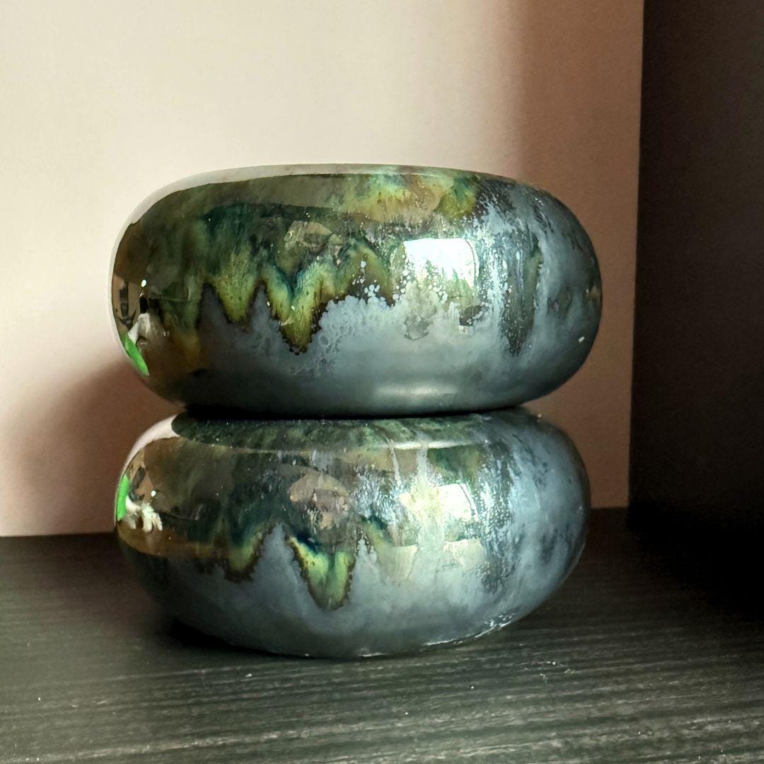 Ceramic Nesting Plant Pot | Ravens Nest Planter - Etsy