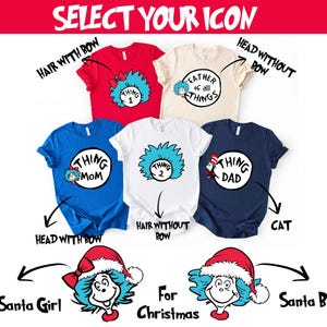 Custom Thing Family Matching Shirts: Thing Birthday Party T-shirt - Etsy