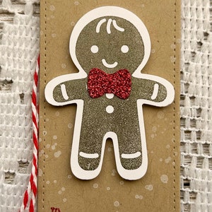 Gingerbread Man Tags Christmas Tags Winter Tags Gift Tags Holiday Tags ...