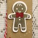 Gingerbread Man Tags Christmas Tags Winter Tags Gift Tags Holiday Tags ...