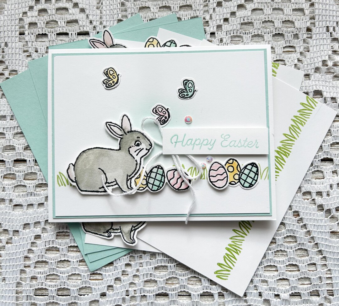 DIY Card Making Kit || Cheerful Cards || Easter Cards || Bunny Cards ...