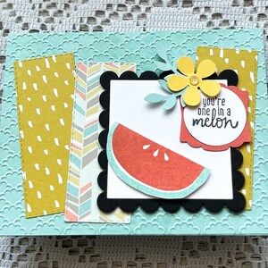 Watermelon Card Making Kit | Summer Craft Supplies, Make 3 Cards (kit ...