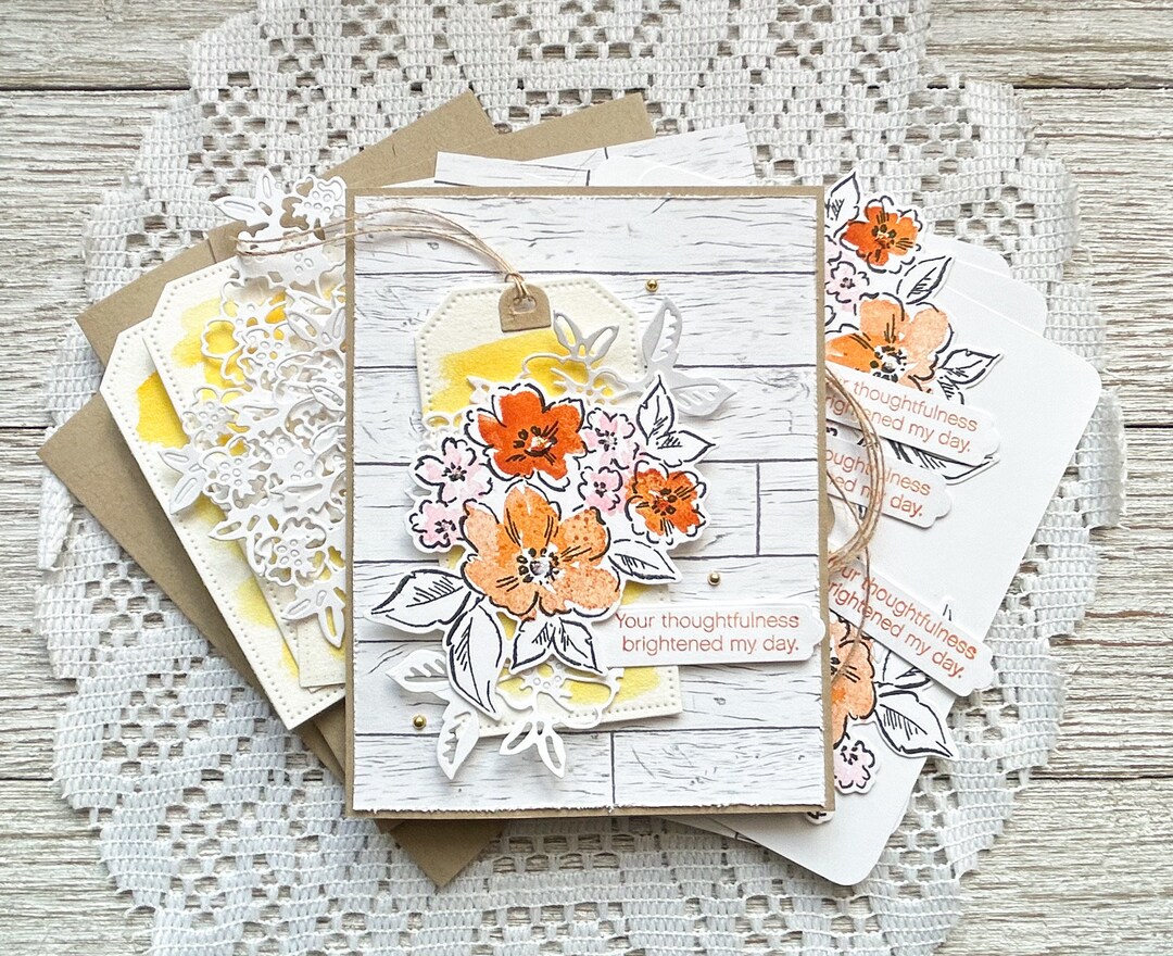 DIY Card Making Kit Cheerful Cards Friendship Cards Greeting Card Kit ...