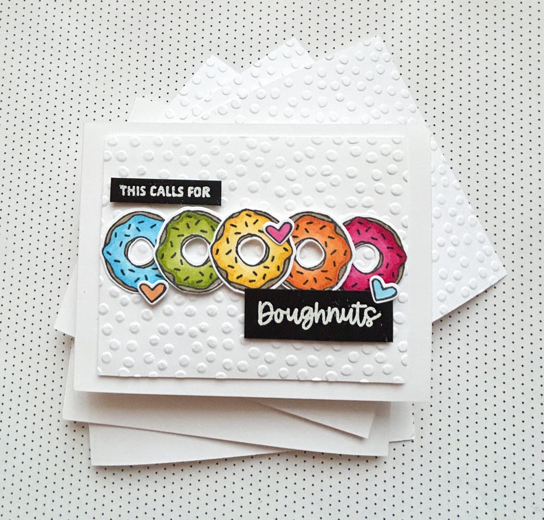 DIY Card Making Kit || Doughnut Cards || Friendship Cards || Thinking ...
