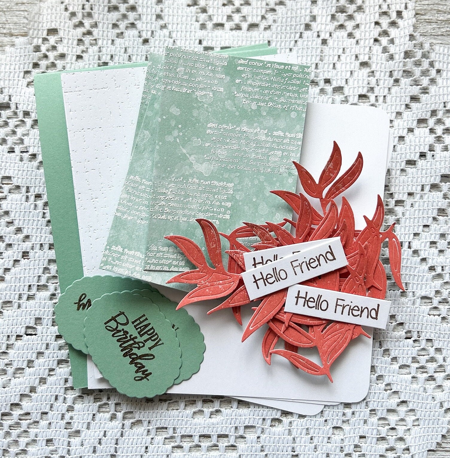 DIY Card Making Kit Birthday Cards Friendship Cards Greeting Card Kit ...