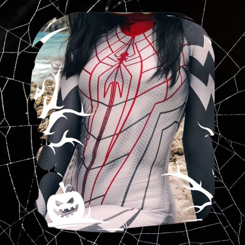 Cindy Moon Silk Spiderman Cosplay Costume, Cindy Moon Silk Costume ...