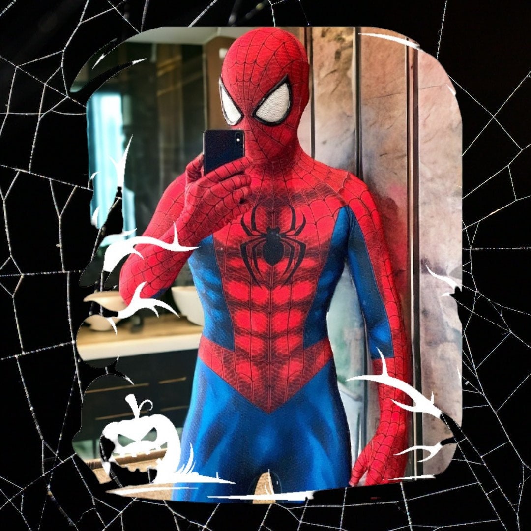 The Amazing Spiderman Superhero Cosplay Costume, the Amazing 3D ...