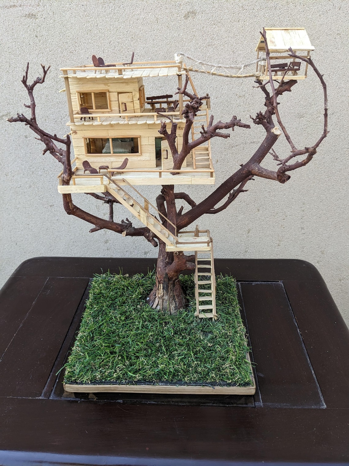 Exclusive Handcrafted Wooden Treehouse Decor, Decorative Treehouse ...