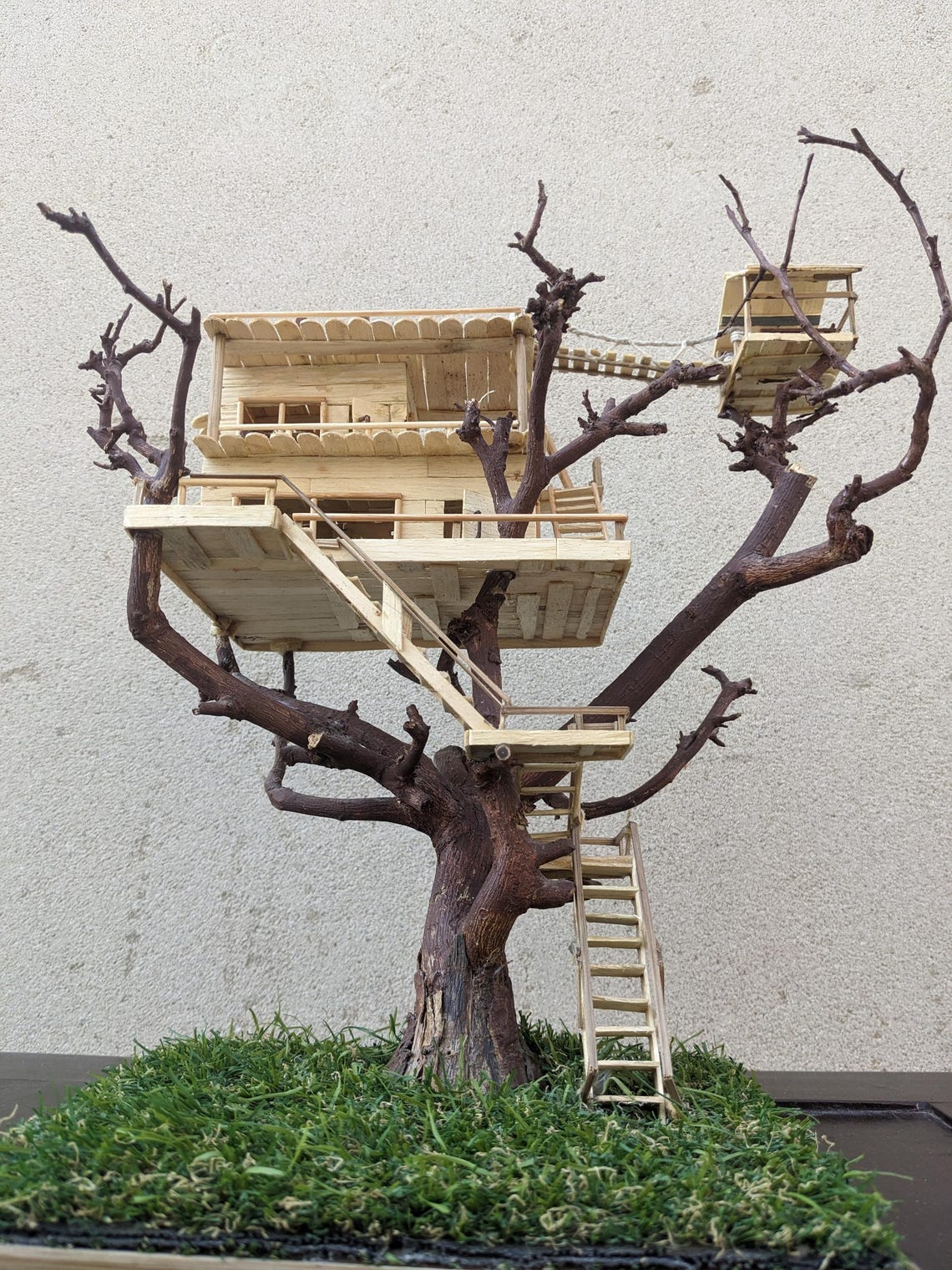 Exclusive Handcrafted Wooden Treehouse Decor, Decorative Treehouse ...
