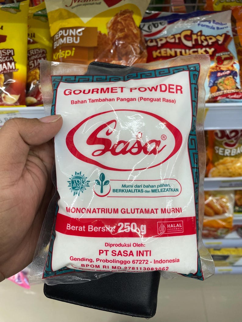 SASA Indonesia Gourmet Powder Pure Monosodium Glutamate Original From ...