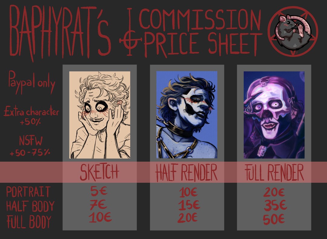 Ghost Commission - Etsy