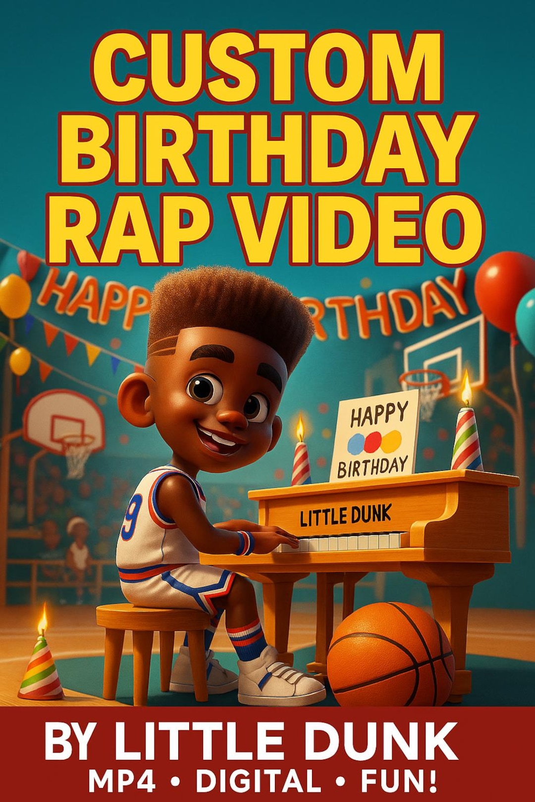 Custom Birthday Video Rap for Kids – Personalized MP4 Song by Little ...