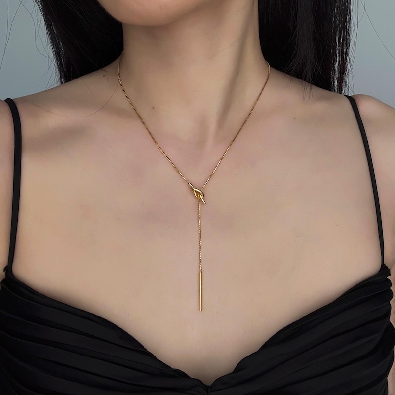 Slip Chain Necklaces - Etsy