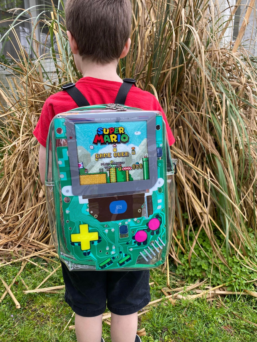 Clear Version of the Mario Book Bag instructions Only - Etsy