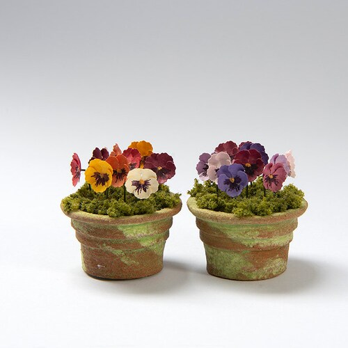 Lilac Paper Flower Kit for 1/12th Scale Dollhouses Florists - Etsy