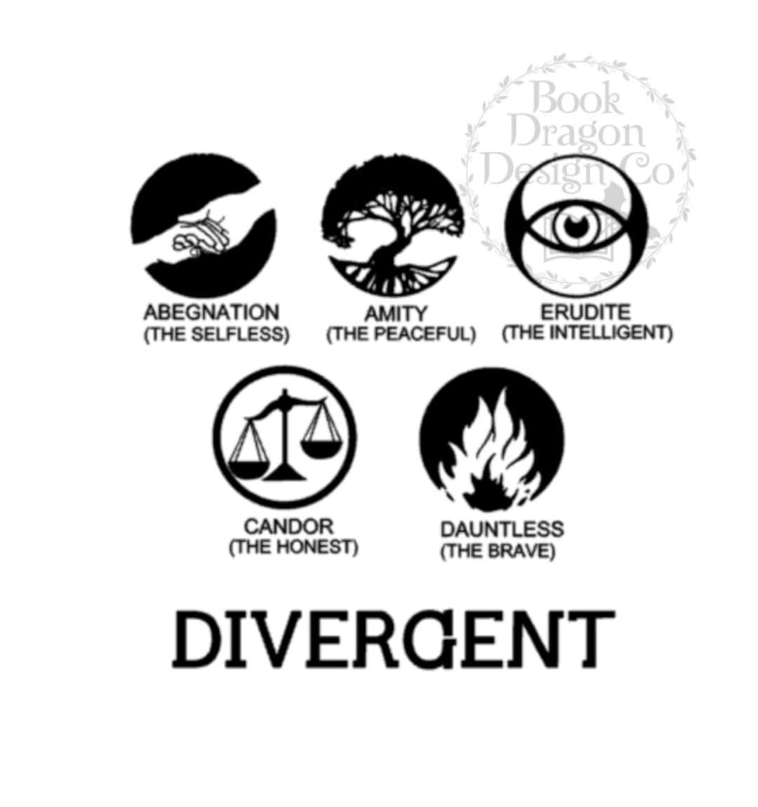 Divergent Svg Png Jpg - Etsy