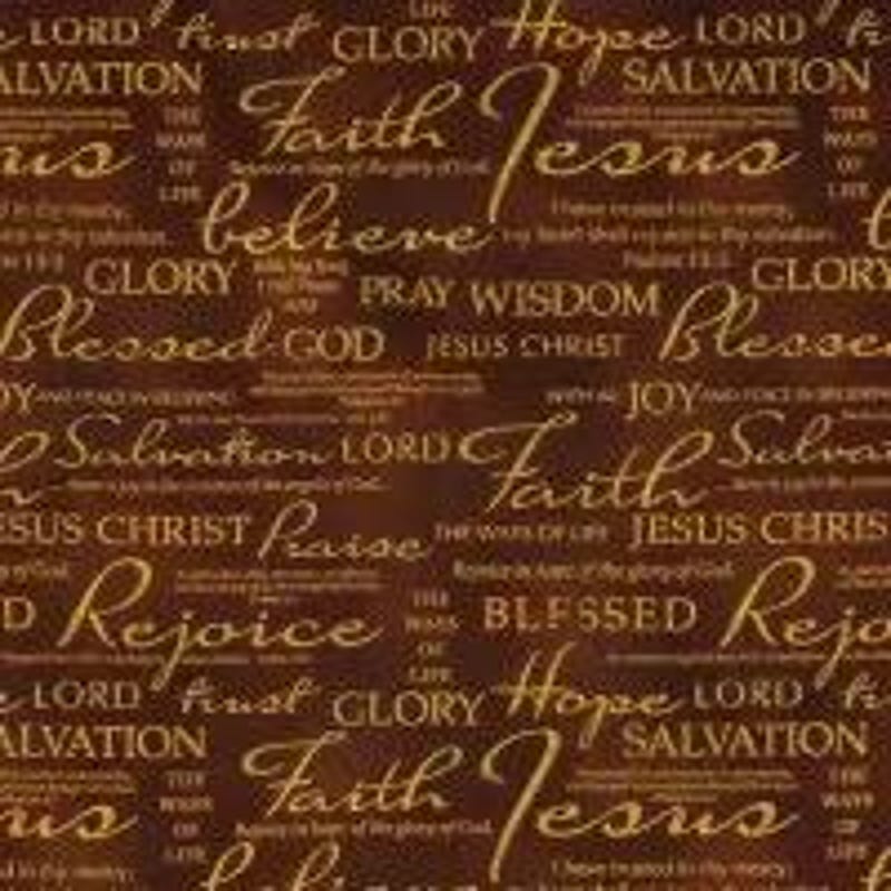Bible Verse Fabric - Etsy