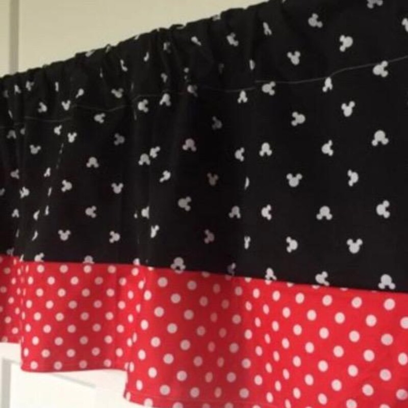 Mickey Mouse Valance - Etsy