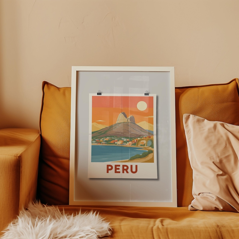 Peru Wall Art Printable | A2 Poster Digital Download | Machu Picchu ...