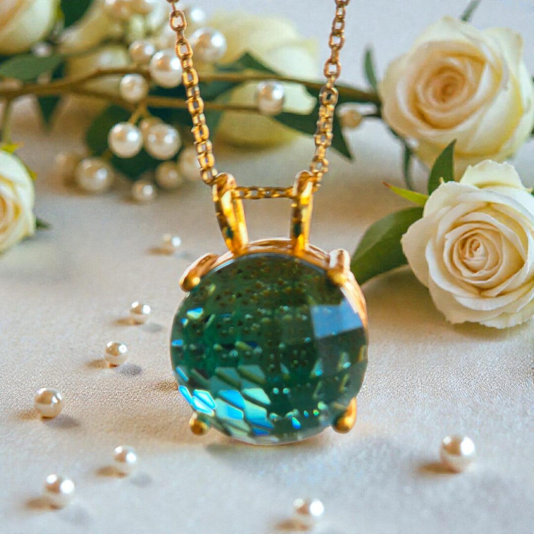 Azure Elysium Turquoise Andara Pendant With Metatron's Cube – Life ...