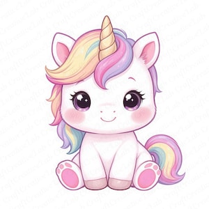 Kawaii Animal Clipart | 300 DPI JPEG | Transparent PNG | 4200 X 4200 ...