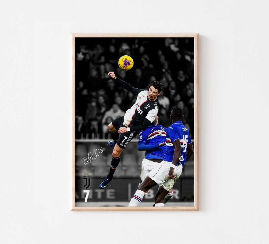 Cristiano Ronaldo Poster, Soccer Legend Poster (size A3 300 Dpi ...