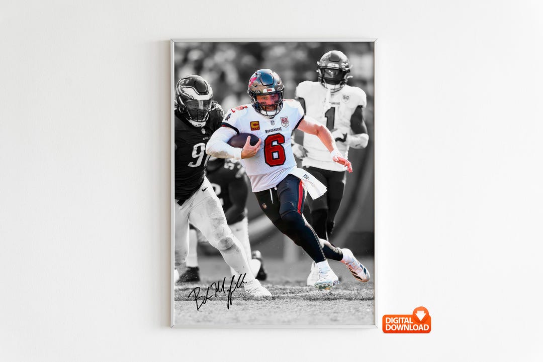 Baker Mayfield Poster, Signed Football Poster (size A3 300 Dpi ...