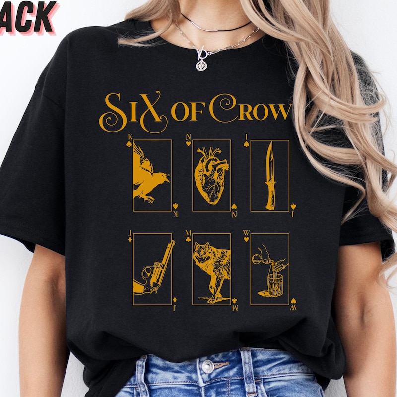 Card Six of Crows - Etsy