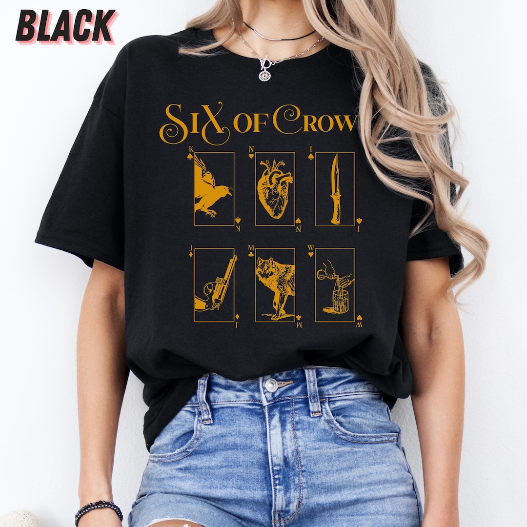 Six of Crows Unisex T-shirt | Kaz Brekker Graphic Tee | Grishaverse ...