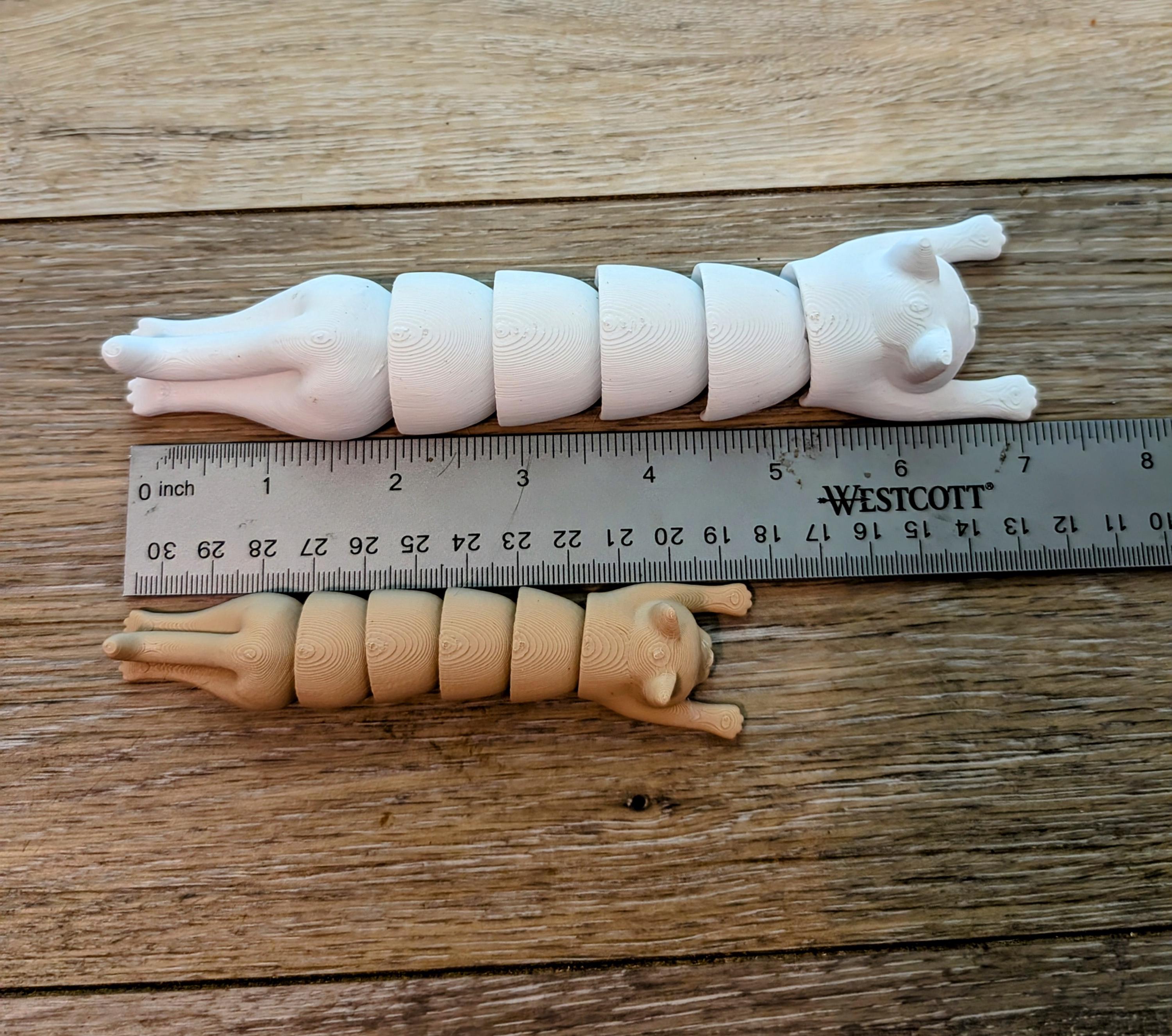 Pretty Kitty 3D Printed Articulated Fidget Cat! - Etsy