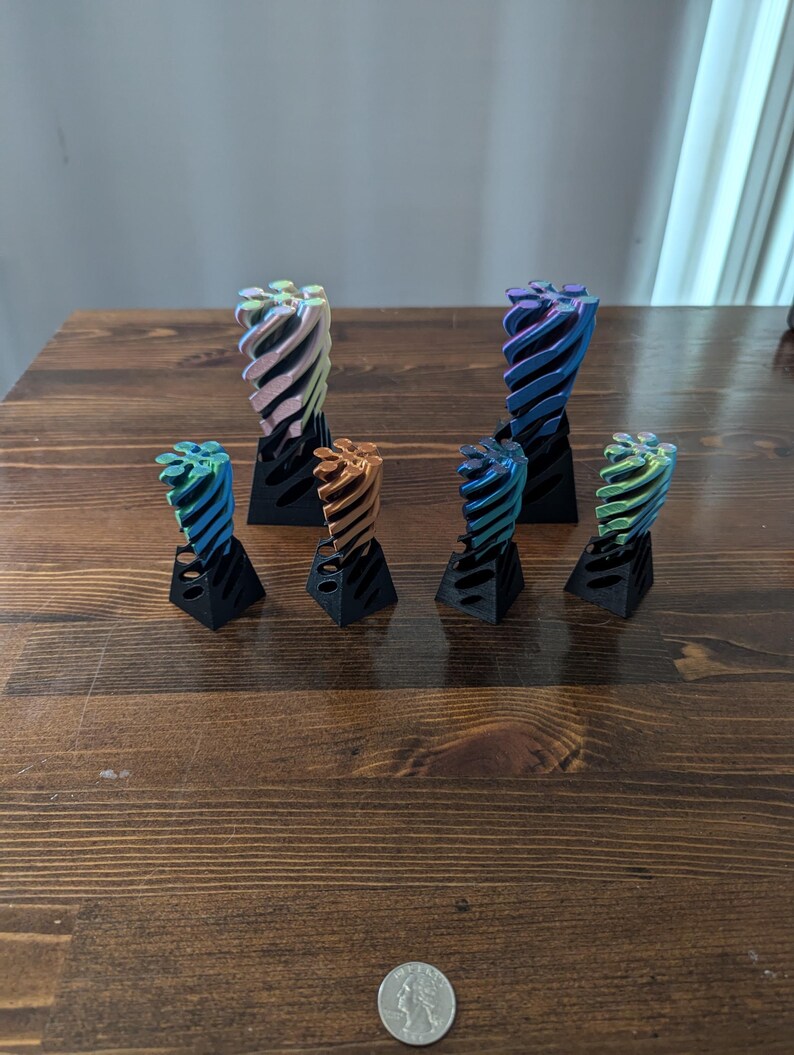 Impossible Spiral Pyramid Fidget Twist Toy - Etsy