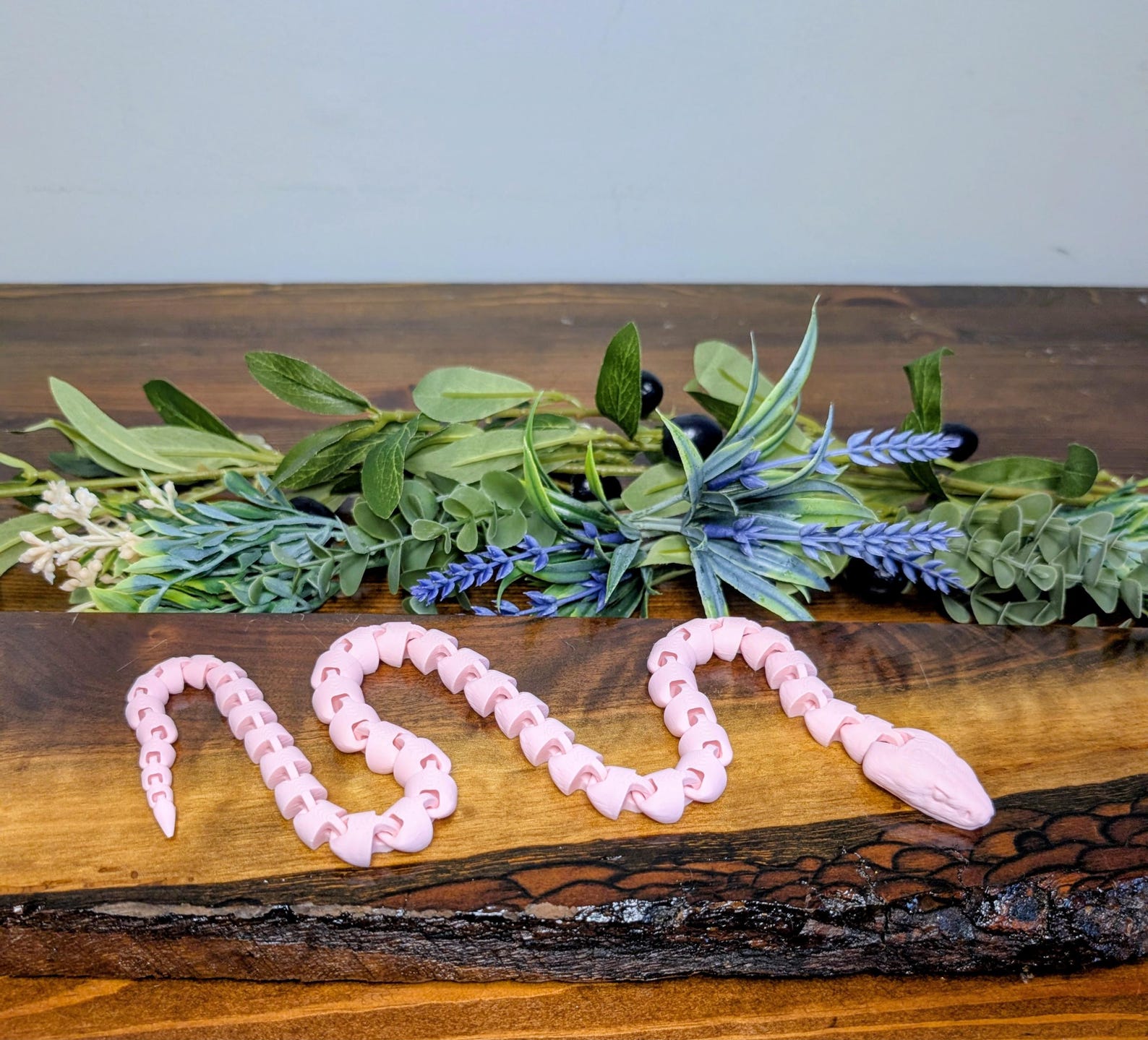 Two Foot Long 3d Printed Articulated Fidget Snake! - Etsy