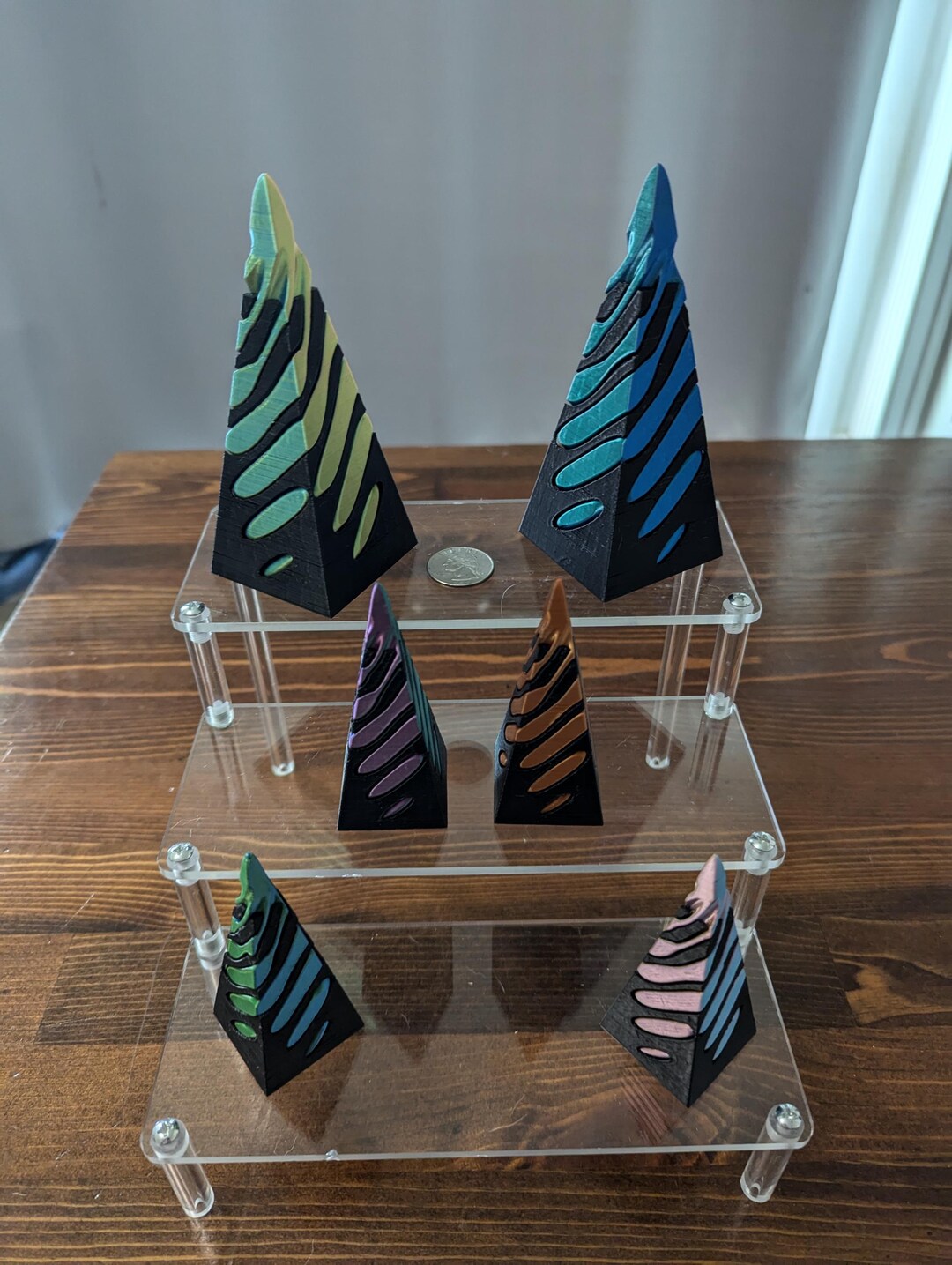 Impossible Spiral Pyramid Fidget Twist Toy - Etsy