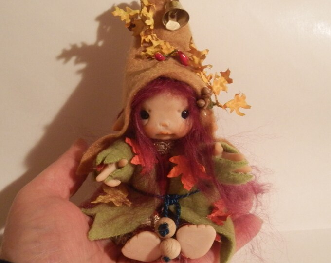 Ooak Miniature Poseable Little Magic Fairy Sculpt Handmade - Etsy