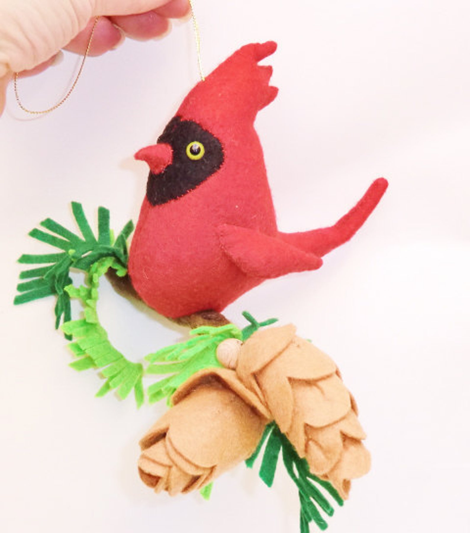 INSTANT Digital Download art Pattern PDF DIY Cardinal Sewing - Etsy