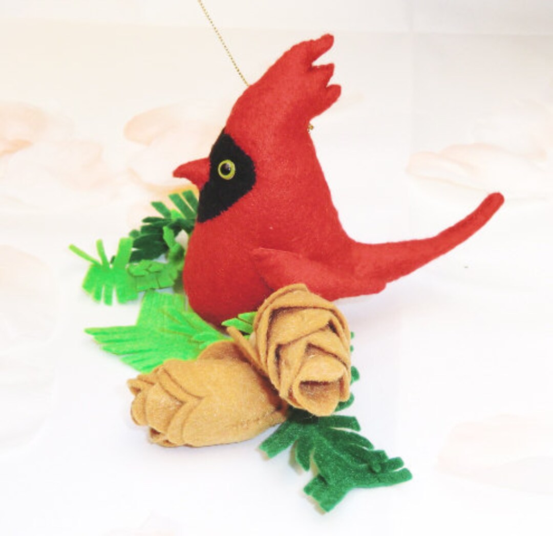 INSTANT Digital Download art Pattern PDF DIY Cardinal Sewing - Etsy