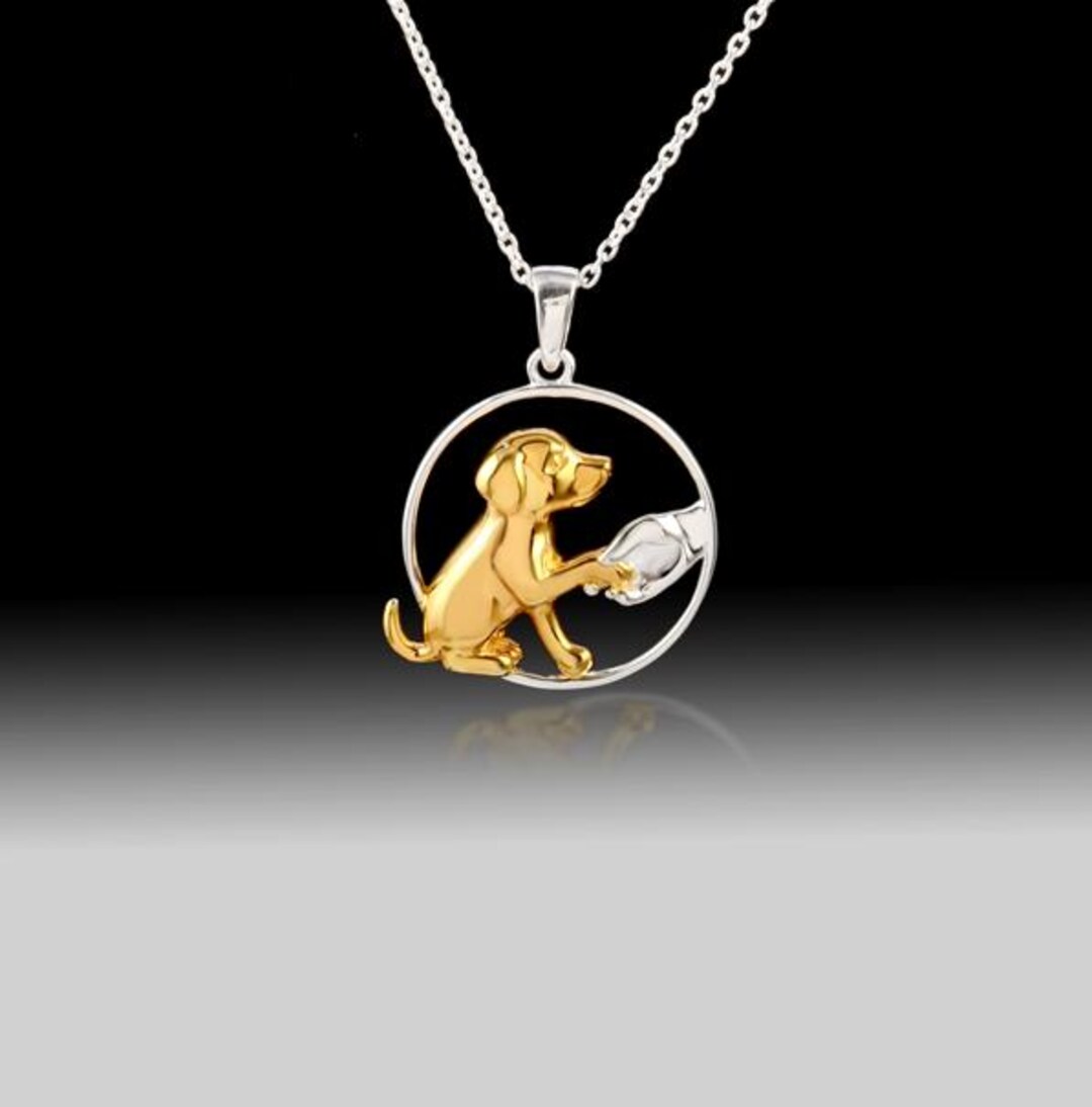 Paw of Promise- 925 Sterling Silver 18k Gold Plated - Etsy