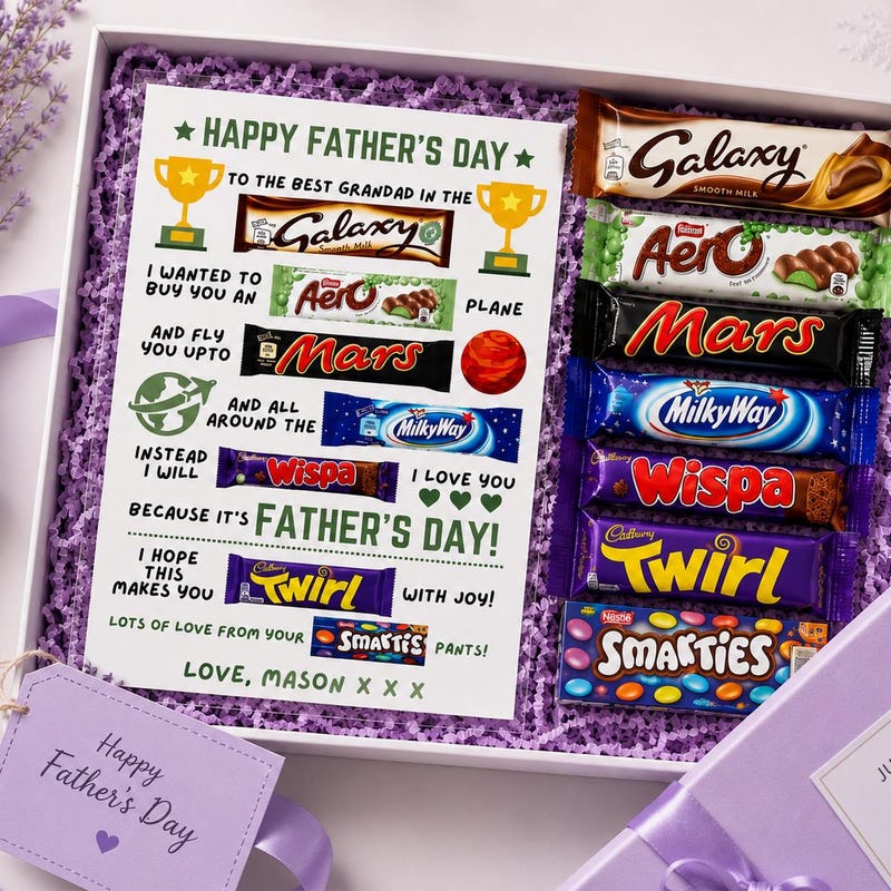 Dad Candy Poem - Etsy
