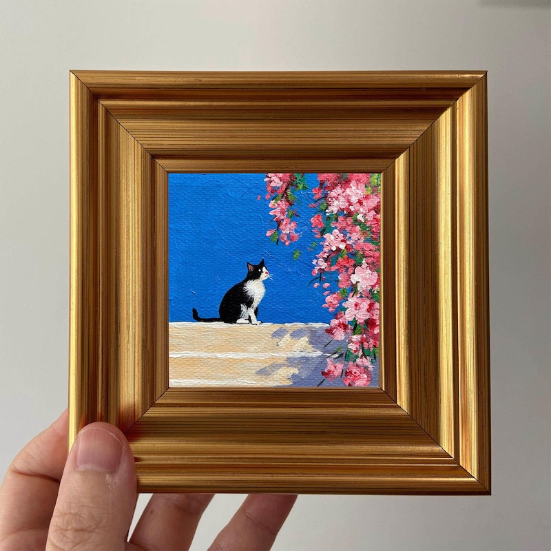Mini Pet Painting Square - Etsy