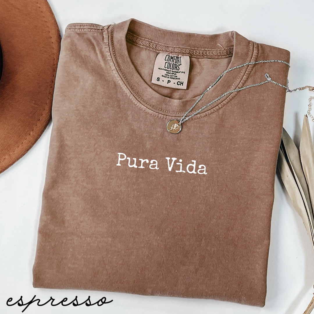 Comfort Colors® Pura Vida Shirt Costa Rica Shirt Travel Shirt Good Life ...