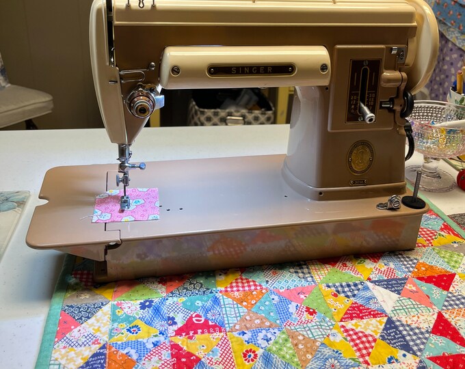 Sweet Restored Singer 301A 1957 "lbow" Sewing Machine - Etsy