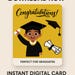 Graduation Digital Card | Instant Download | Congratulations Card for ...